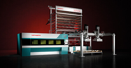 Laser cutting sorting solutions, sorting laser cutting | Salvagnini